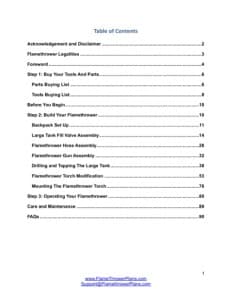 Homemade Flamethrower Plans Tutorial